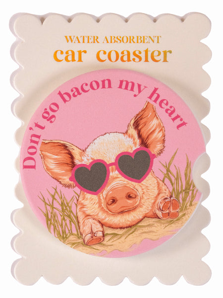 Pig Simply Southern Car Coaster – PB&J Archdale